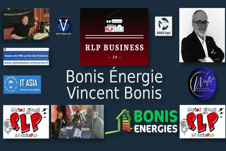 Vincent Bonis, Bonis Énergie - RLP Radios Libres en Périgord