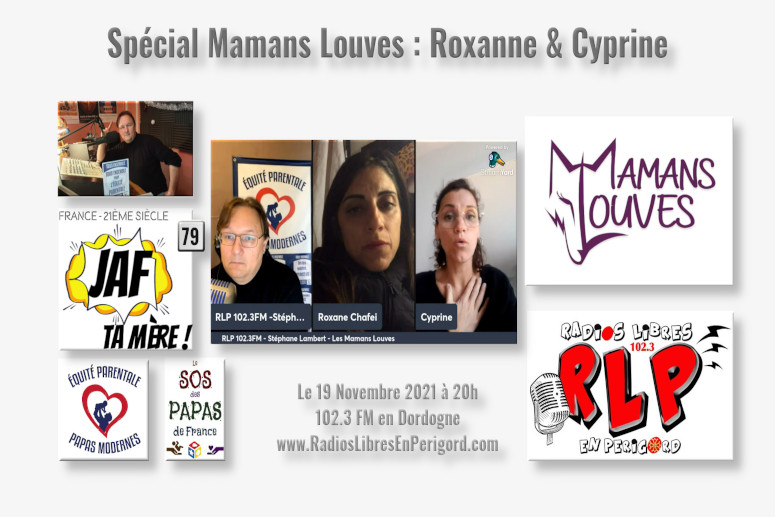 Spécial Mamans Louves avec Roxanne Chafei et Cyprine - RLP Radios Libres en Périgord