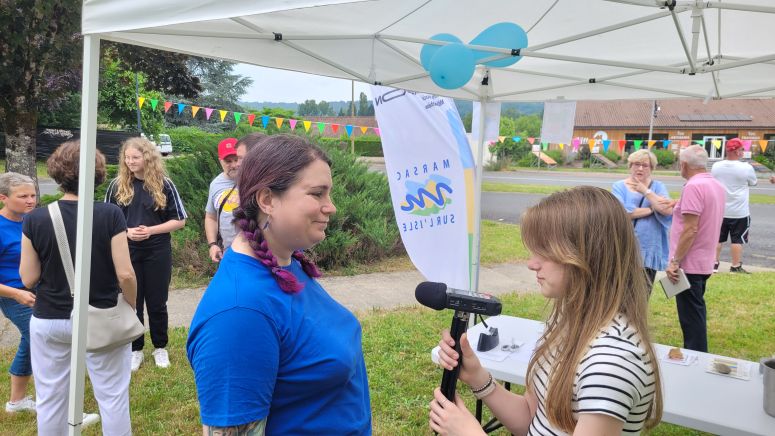 Les Renc’Arts au micro de Salomé - RLP Radios Libres en Périgord